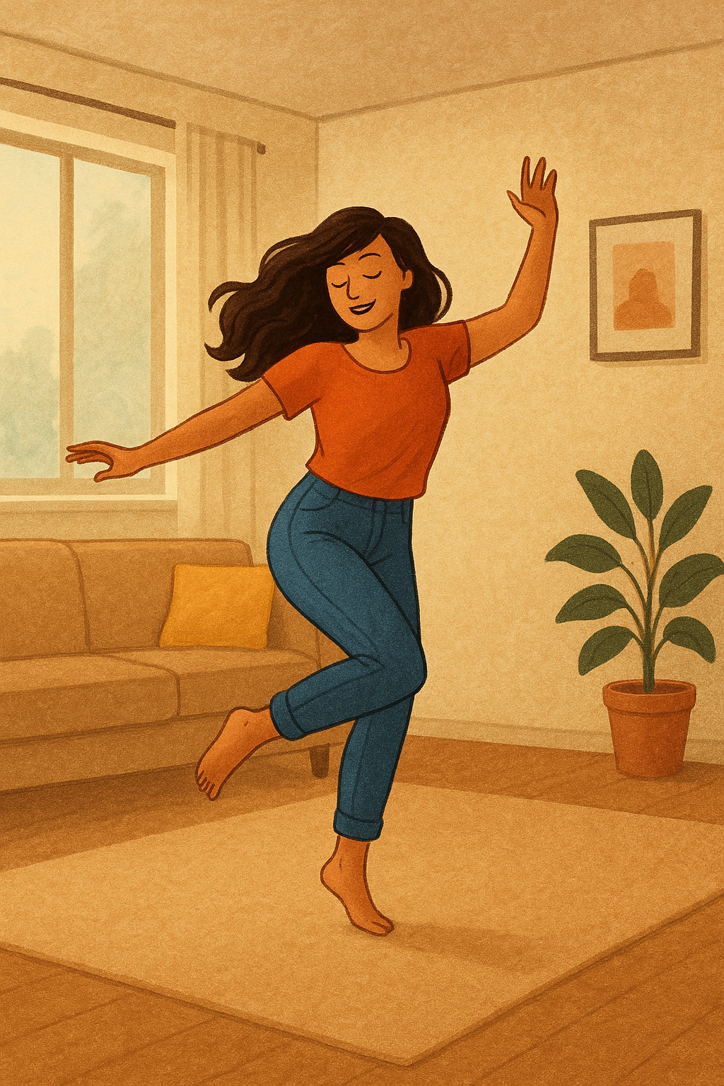 Dancing My Way to Joy – 𝐔𝐍𝐂𝐎𝐌𝐌𝐎𝐍 𝐏𝐄𝐍